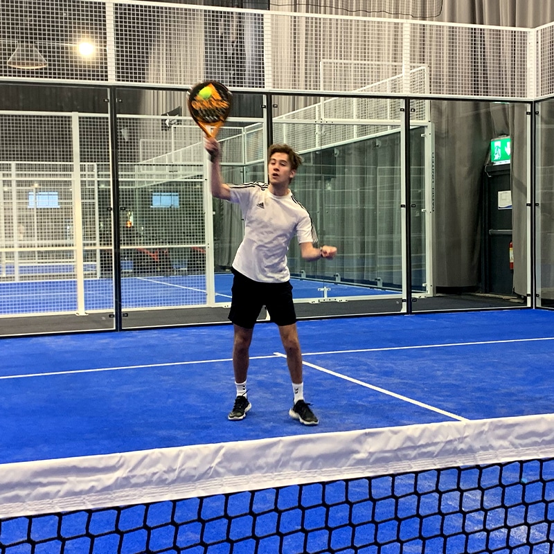 Slik er Padel+ bygget opp - Fredrikstad Folkehøyskole, Haugetun